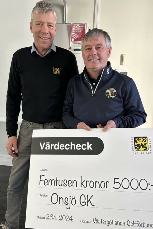 Onsjö GK 50 år - Västergötlands Golfförbund